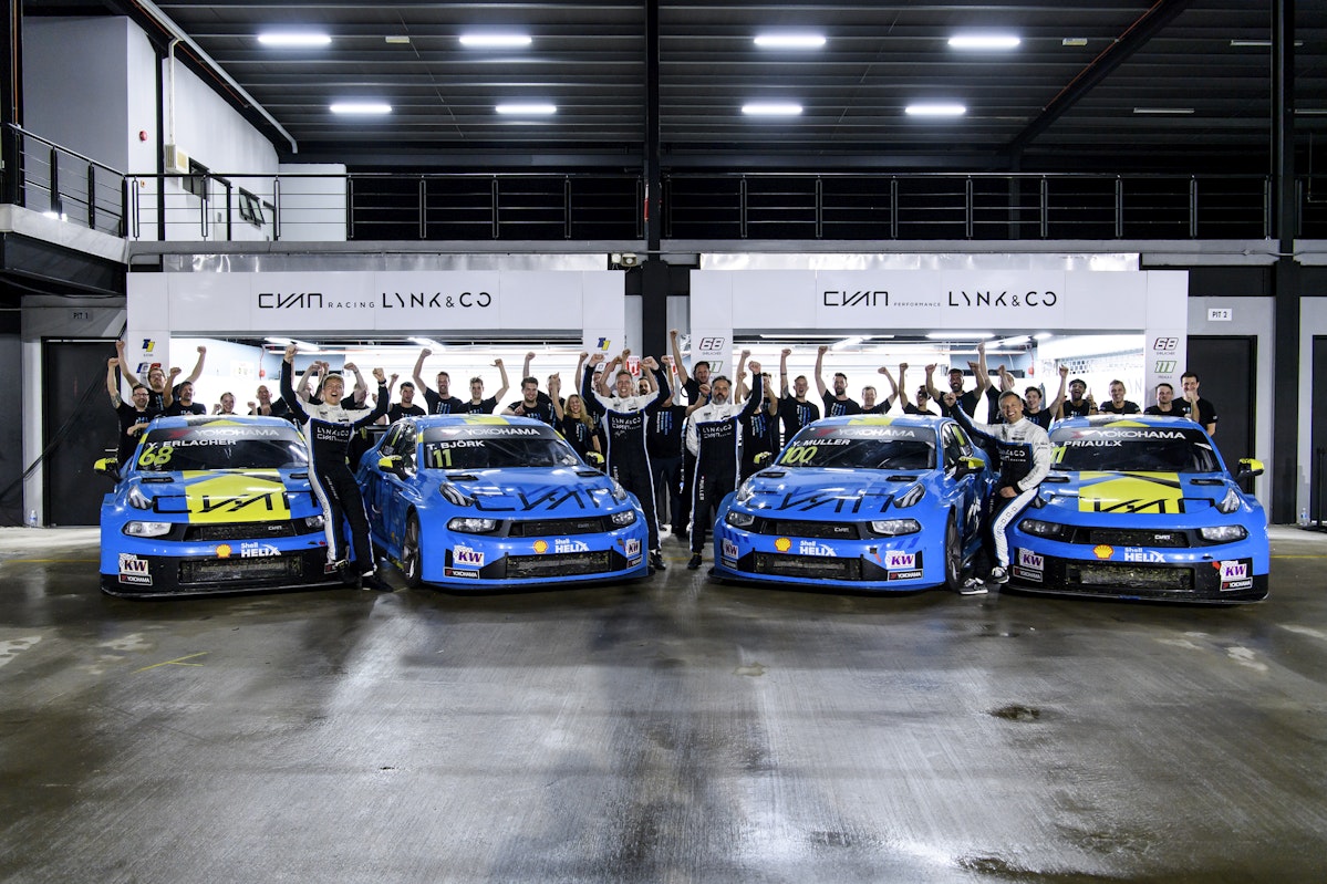 Cyan Racing writes history with Lynk & Co to secure the first-ever ...
