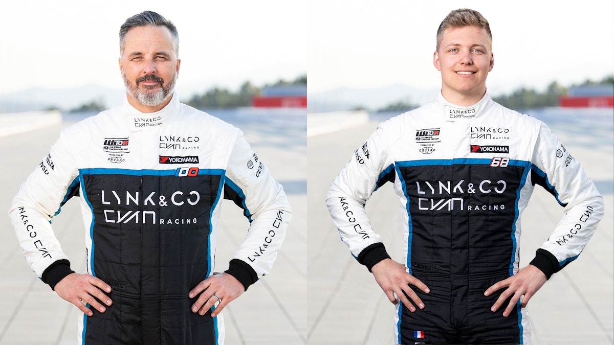 Lynk & Co Cyan Racing reveals first WTCR driver duo | Geely Group ...